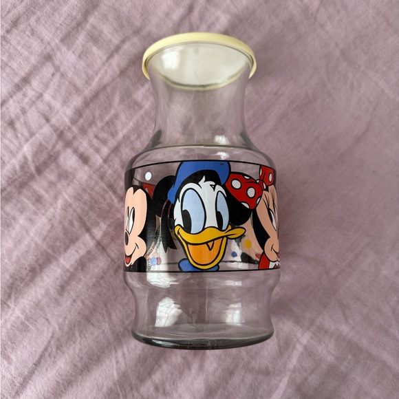 Disney | Kitchen | Vintage Disney Glass Juice Jar | Poshmark